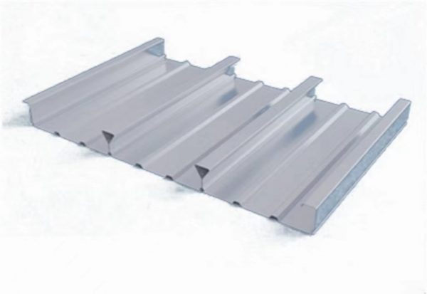 What is the most common type of composite metal decking